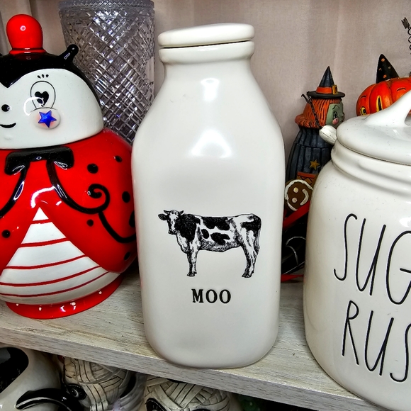 Kitchen | Rae Dunn Milk Moo Bottle | Poshmark